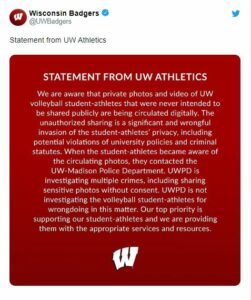 UW Women Volleyball Leak Photos Goes Viral On Reddit, Twitter and ...